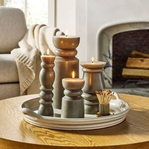 Hearth & Hand | Dining | 75 Oversized Ceramic Tray With Handles Cream ...